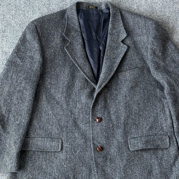 Orvis | Suits & Blazers | Vintage Orvis Harris Tweed Blazer Coat Mens ...